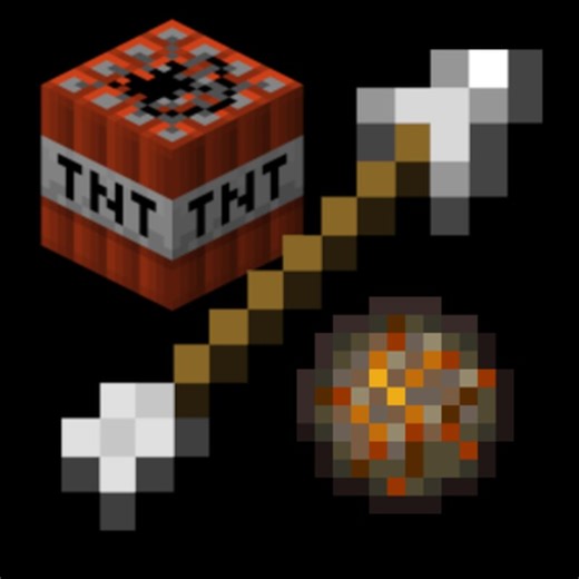 LaxBOOM: Explosive arrows and fire charge launcher Minecraft Data Pack