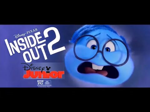 Inside Out 2 Bumper: Sadness Screaming Scene Disney Junior Promo ‪@minhtuan1995‬