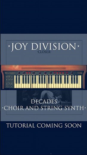How I recreated the Decades synth - Joy Division