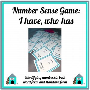 Number Recognition Game Written Form & Standard Form Through the 1,000s