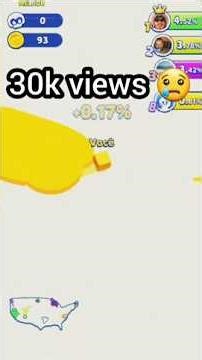 PAPER.IO2 game play #shorts #foryou #lyrics