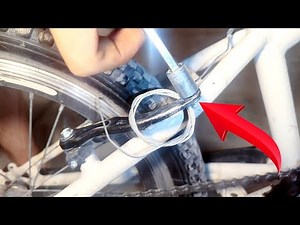 Changing the bicycle brake wire without the need for special equipment