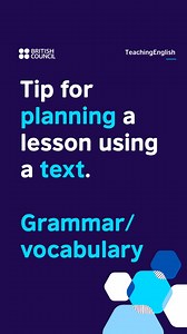 Here's a low prep activity that focuses on grammar or vocabulary in a text. Thanks Jo Gakonga 🙏 Karen 😀 #TeacingEnglish #LessonPlanning | TeachingEnglish - British Council