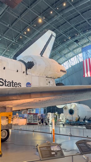 Though a civilian agency, NASA completed several DoD missions using the STS Orbiter - Discovery is seen here at the Smithsonian's Udvar-Hazy Center. These flights were operated by NASA astronauts who were also active duty US military personnel; the full details remain classified. #spaceshuttle #NASA #smithsonian #shuttle #warbirds | Daniel J Wheatcroft