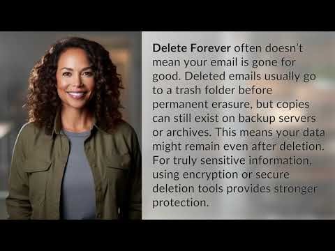 Does ‘Delete Forever’ Truly Erase Your Email Data?