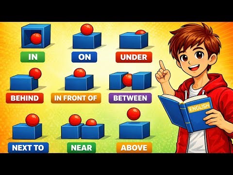 Learn 10 Prepositions of Place In 5 Minutes!