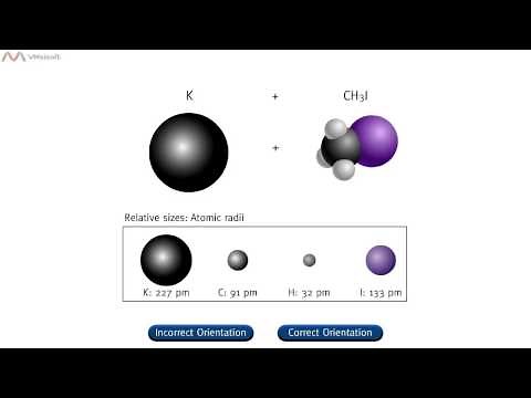 Molecular Collisions Animation