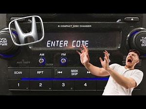 Honda radio code – Where can you get it for free?