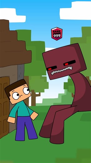 CREEPER rank 1, rank 100 and rank 999💥(Minecraft Animation)