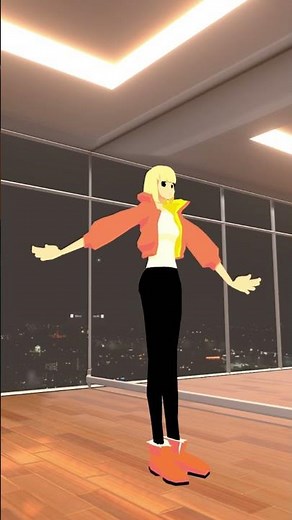 Doing the wave dance in virtual reality 🌊