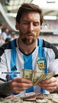 How much Money did Messi Earn from India? #India #Messi #Messitour