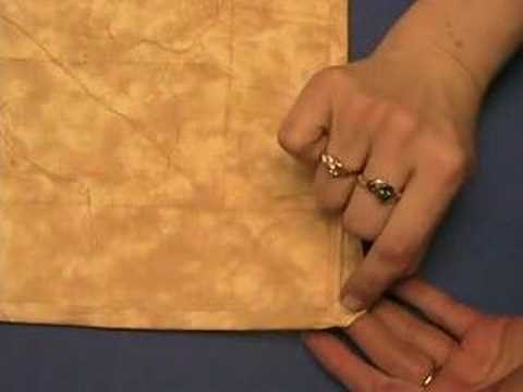 Blind Stitch Binding to the Back of your Quilt