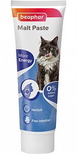 Beaphar Malt Paste - паста для виведення шерсті для котів ласощі для котів купити в Києві, ціна - 166.80 грн в Україні | Pethouse.ua
