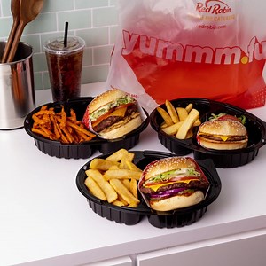 1.5K views · 671 reactions | The holidays are crazy enough. Leave the cooking to Red Robin. | Red Robin Gourmet Burgers | Facebook