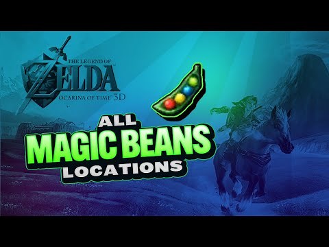 Zelda: Ocarina of Time - All Magic Bean Soft Soil Locations