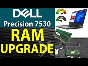 How to Upgrade RAM for DELL Precision 7530 Laptop | Step by Step