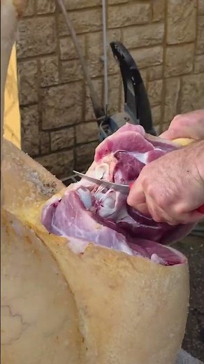 Pig Cutting Video | Pig Slaughter Process | Rural Food #shorts