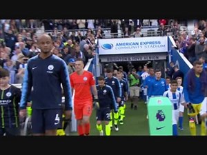 《18-19EPL：第38節(最終節)》 ブライトン vs マンチェスター・シティ