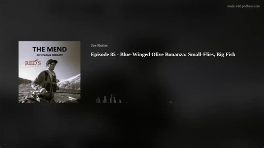 Joe Rotter goes solo and covers a week of fishing highlights: a long-running blue-winged olive hatch, precise small-dry fly tactics with ultralight rods, and tips for slow hook sets. He also talks about jig streamers, a strong worm bite after rain, new Gray Watermaster Kodiaks at Red's, and the value of vintage and modern Sage rods. Listeners get practical gear notes (sink-tip and single-fly rigs, New Zealand indicators), tying tips for squirmy worms, and advice for spotting and targeting pods o
