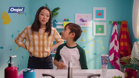 Orajel Kids Elmo Training Toothpaste Fluoride-Free; #1 Pediatrician Recommended Fluoride-Free Toothpaste*, 1.5oz Tube