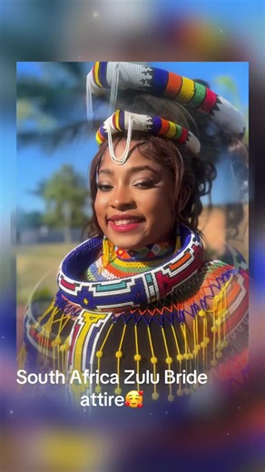 South Africa Zulu Bride Attire: A Cultural Celebration
