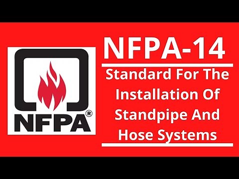 NFPA-14 Standard for the Installation of Standpipe and Hose Systems, part 01#standpipe #hose #nfpa