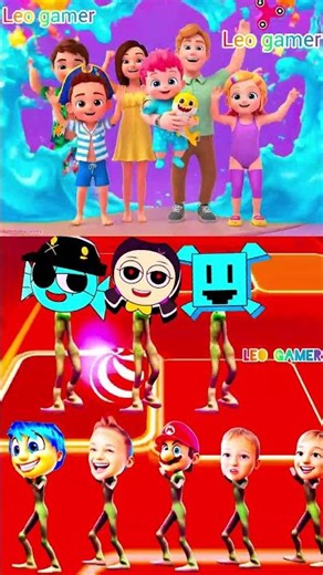 Transformation Bebefinn Pinkfong X Scary Boss Baby Coffin Dance Song Cover Tiles hop