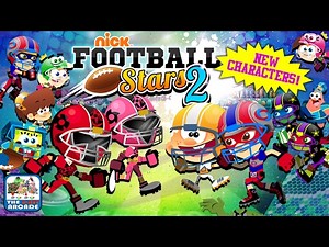 Nick Football Stars 2 - Kid Dangers Uses Doughnuts For Shoulder Pads (Nickelodeon Games)