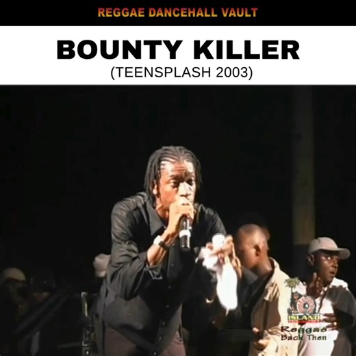 Bounty Killer at Teens Splash 2003 #reggae #dancehall #jamaica #riddim #bountykiller #teensplash #reggaedancehallvault ❤️💚💛 | Reggae Dancehall Vault
