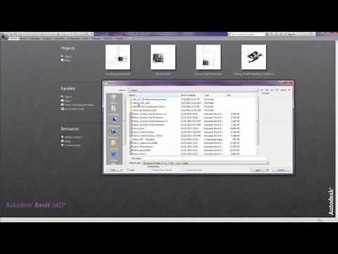 Create Revit MEP 2012 Content from HydraCAD software