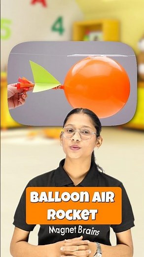 Balloon Air Rocket 🚀 | Fun Science Experiment!