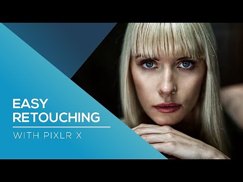 Easy Skin Retouching with Pixlr X