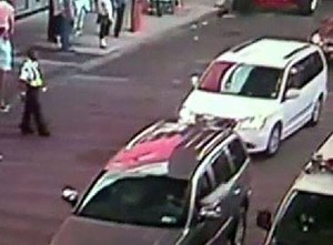 NYPD video shows device tossed into police van | The Times of India