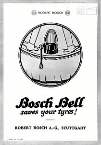 Did you know that Bosch sensors have been around for a whole century? 😮 Car ownership increased significantly in the 1920s, but tires were expensive. The solution? The Bosch Bell - the first Bosch sensor. When the air in a tire reduced gradually, a lever triggered a sound to warn motorists when they were losing tire pressure. The system was advertised globally as the cheaper option than replacing rubber. 🔔🌎 This smart but simple innovation has little to do with the sensors of today. Three dec