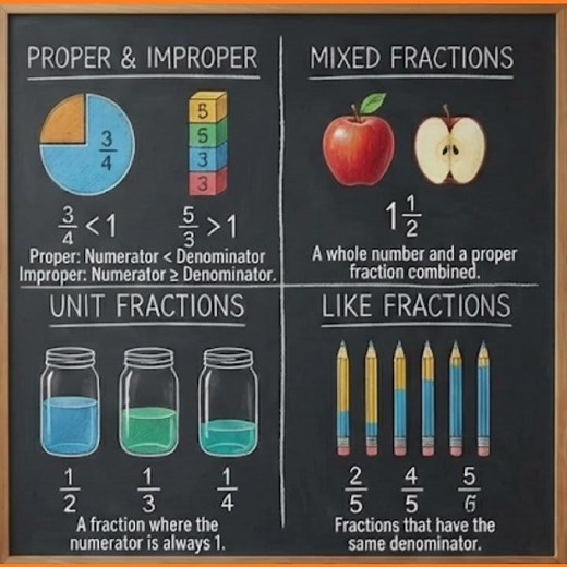 Types of Fractions