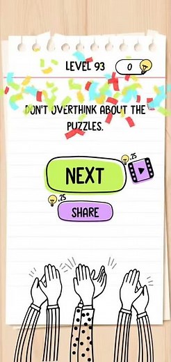 How to Beat Brain Test Level 93 Walkthrough