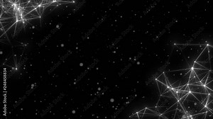 Frames in the corners of the screen.Animated computer background.