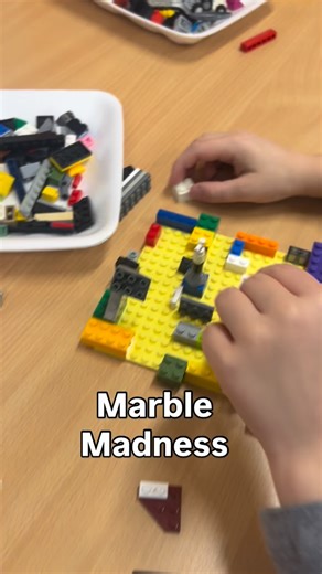 🌀 Marble Maze Challenge in Builders Club! 🏁 Our engineers started with LEGO base plates and built the outer perimeter of their maze. Then came the real challenge — designing the inside pathways so a marble could travel from start to finish. Test. Adjust. Redesign. Try again. When the marble got stuck, they didn’t quit — they improved their design. That’s the engineering design process in action. No step-by-step instructions. No single “right” answer. Just creativity, problem-solving, and persi