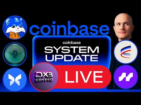 🚨 Coinbase EVENT LIVE - System Update & Major Announcement 📣