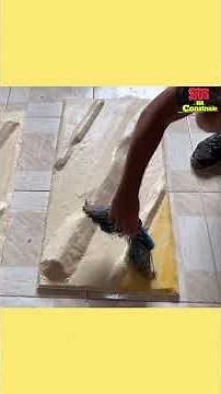 3D styrofoam design that decorates walls and keeps out heat! 😮