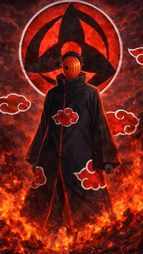 “Obito Uchiha Dark Art 😈 | Akatsuki Legendary Drawing”#banku