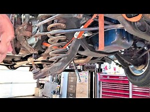 1968 Ford Galaxy control arm bushing ball joint replacement