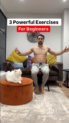 3 Powerful Exercises For Beginners At Home! Simple and Effective Workout!