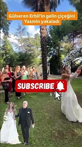 Mehmet Ali Erbil evlendi eşi Gülseren'in gelin çiceğini attığı anlar