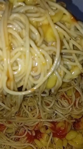 Quick & Easy Pasta with spaghetti🍛 ASMR Cooking Sound Exclusive taste creator😋#asmr#food#video