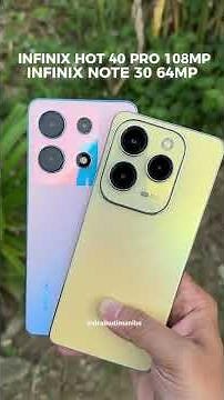 Test Kamera Infinix Hot 40 Pro VS Note 30! 108Mp Vs 64Mp🔥