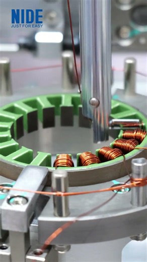 Dual-Station Winding Machine | Continuous Stator Winding for Efficient Motor Production