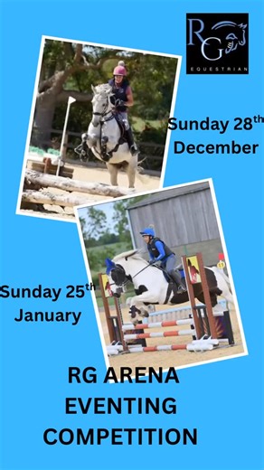 What better way to get back into action after Christmas than an arena eventing competition?! 🎄 🗓️ Sunday 28th December 🗓️ Please enter via the link below ⬇️ https://www.equusportal.com/widget/classes?widgetGUID=81fe4b0c-98de-4592-a70a-cd3371dbe324&eventId=4650 Is this too close to Christmas for you? Need a little more time to be ready after that Christmas dinner? Don’t fear! We have another one! 🤩 🗓️Sunday 25th January 🗓️ Enter via the link below ⬇️ https://www.equusportal.com/widget/class