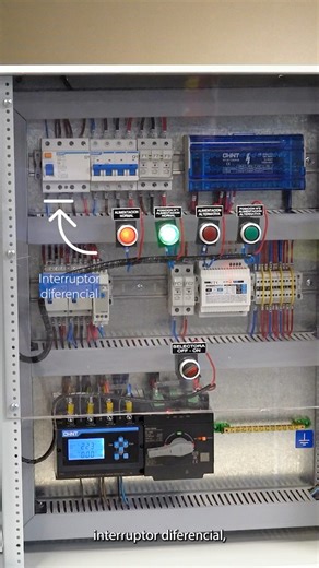 CHINT ARGENTINA on Instagram: "¡Cuando la energía falla, no todo está perdido! ⚡ Armamos este tablero para simular una falta de suministro de energía, y te mostramos cómo lo hacemos. Cuenta con todas las protecciones clave: interruptor diferencial, interruptor termomagnético, seccionadores con fusibles, bornera distribuidora de energía, dos contactores y un relé electrónico temporizado. Todo listo para mantener el control, y que la energía vuelva a fluir sin problemas. 💡 Con CHINT, no solo conf