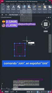 🚀 Learn how to join lines in AutoCAD | AutoCAD Tips